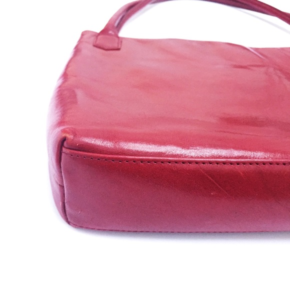HOBO | Bags | Vintage Hobo Leather Laptop Tablet Work Bag Red | Poshmark